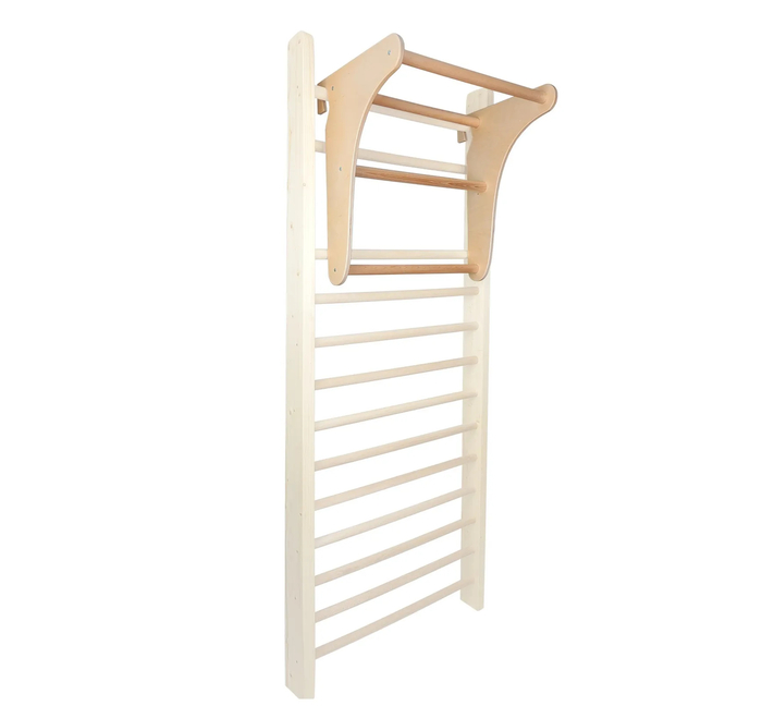 Drevená hrazda na rehabilitačnú rebrinu